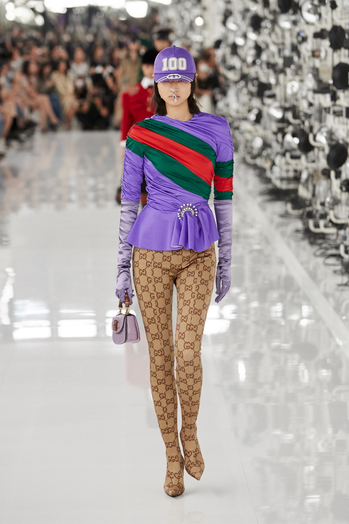 The House presented the collection in a special fashion show featuring ...