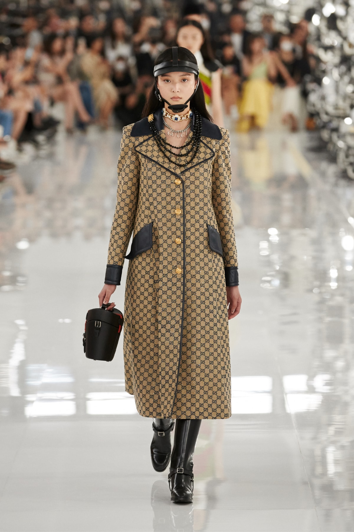 The House presented the collection in a special fashion show featuring ...