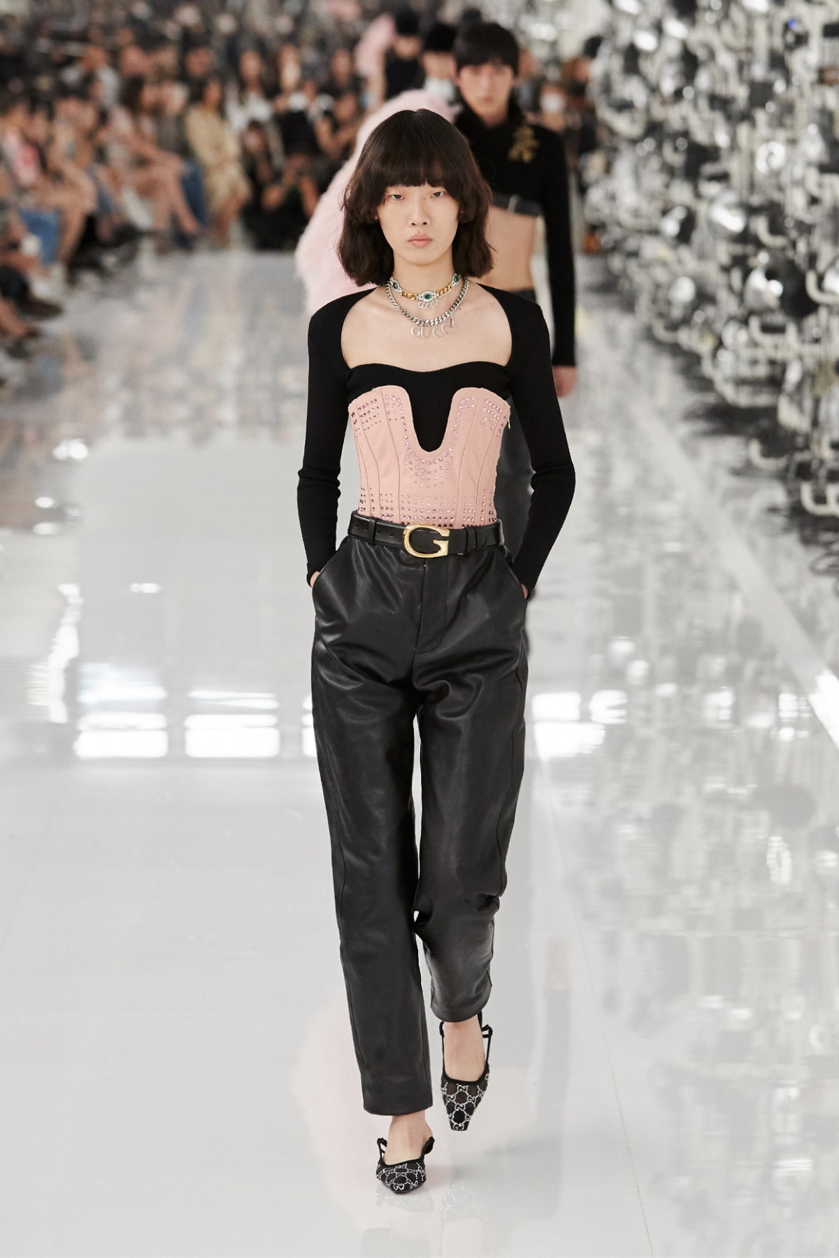 The House presented the collection in a special fashion show featuring ...