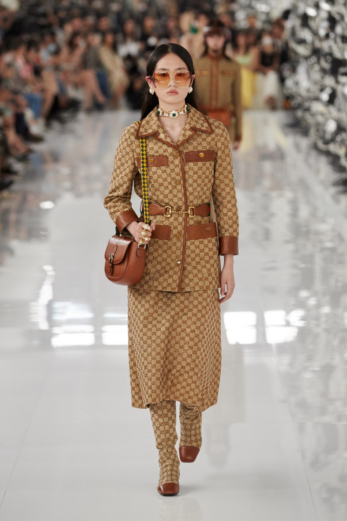 The House presented the collection in a special fashion show featuring ...