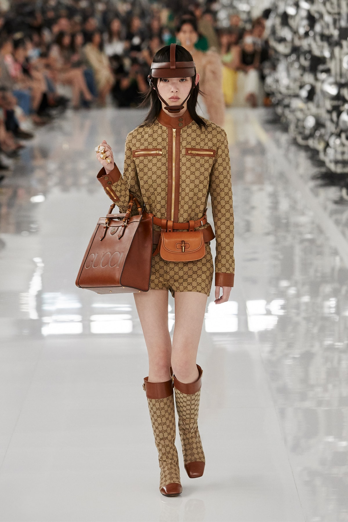 The House presented the collection in a special fashion show featuring ...