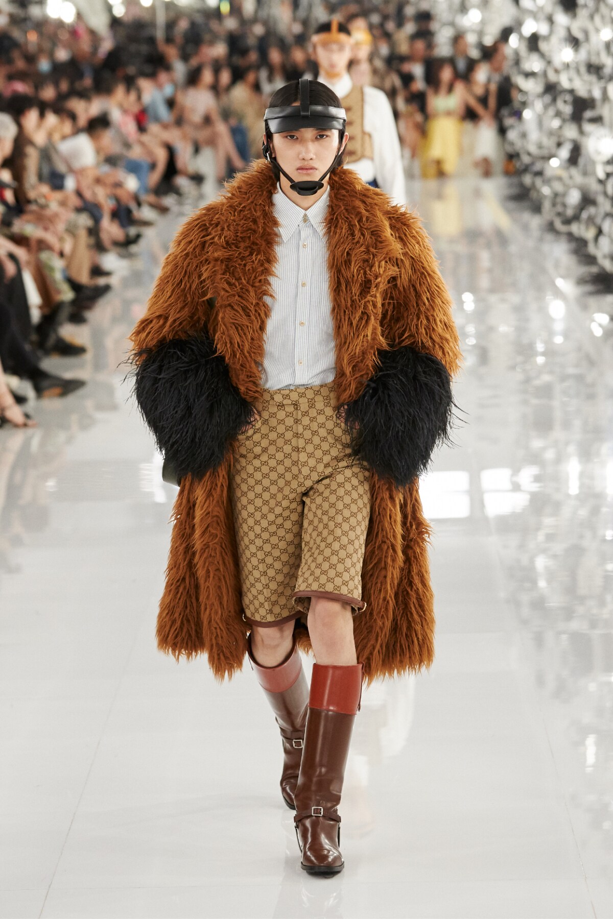 The House presented the collection in a special fashion show featuring ...