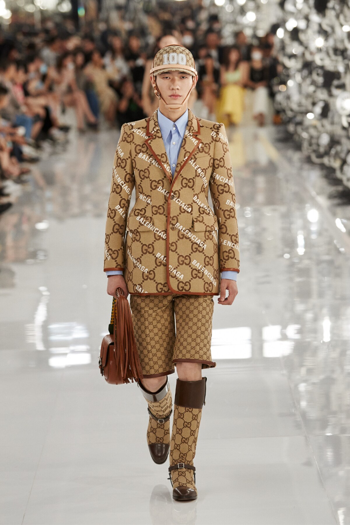 The House presented the collection in a special fashion show featuring ...