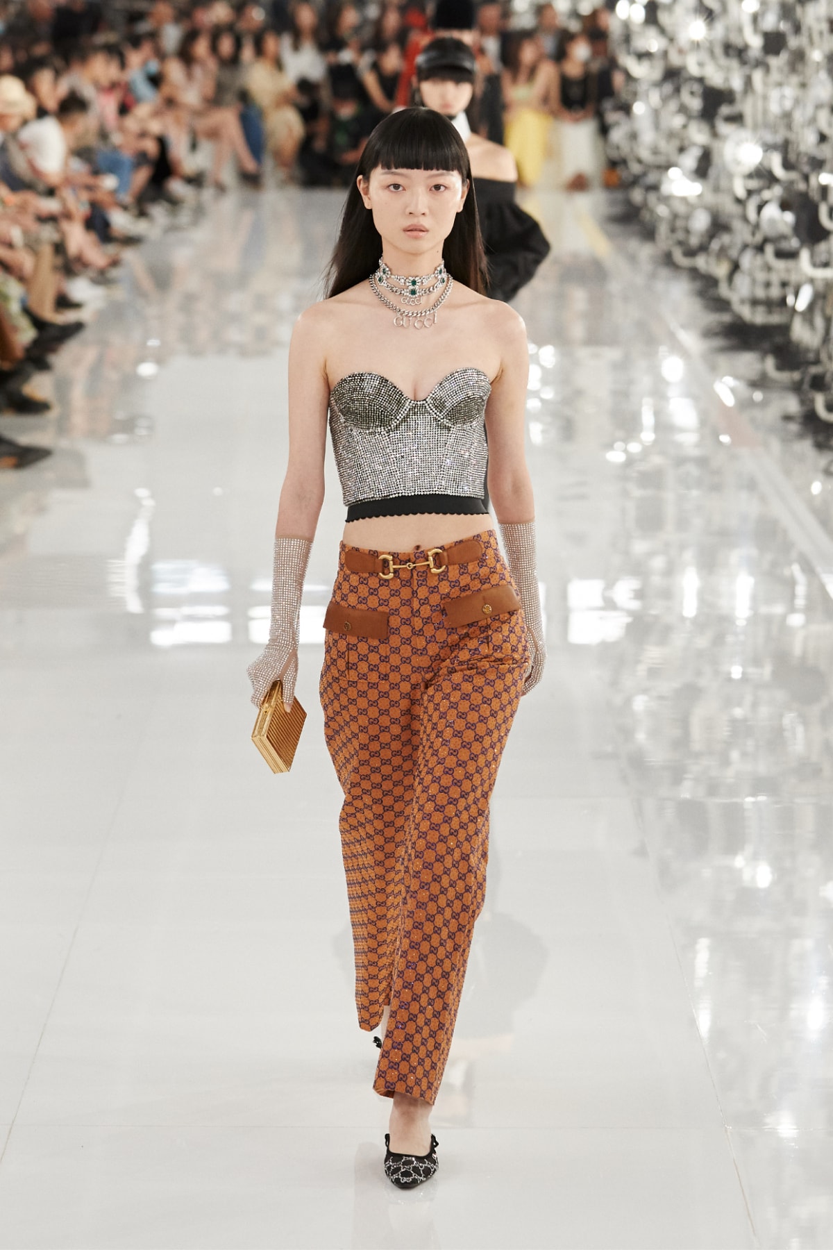 The House presented the collection in a special fashion show featuring ...