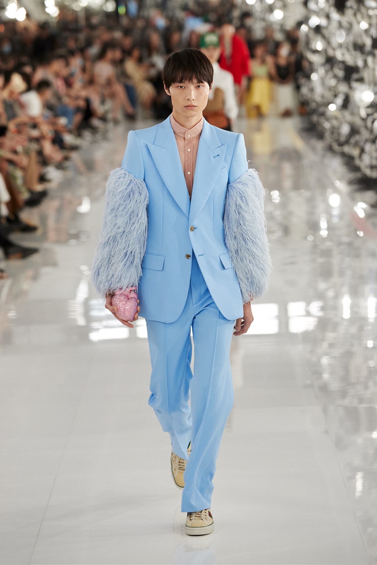 The House presented the collection in a special fashion show featuring ...