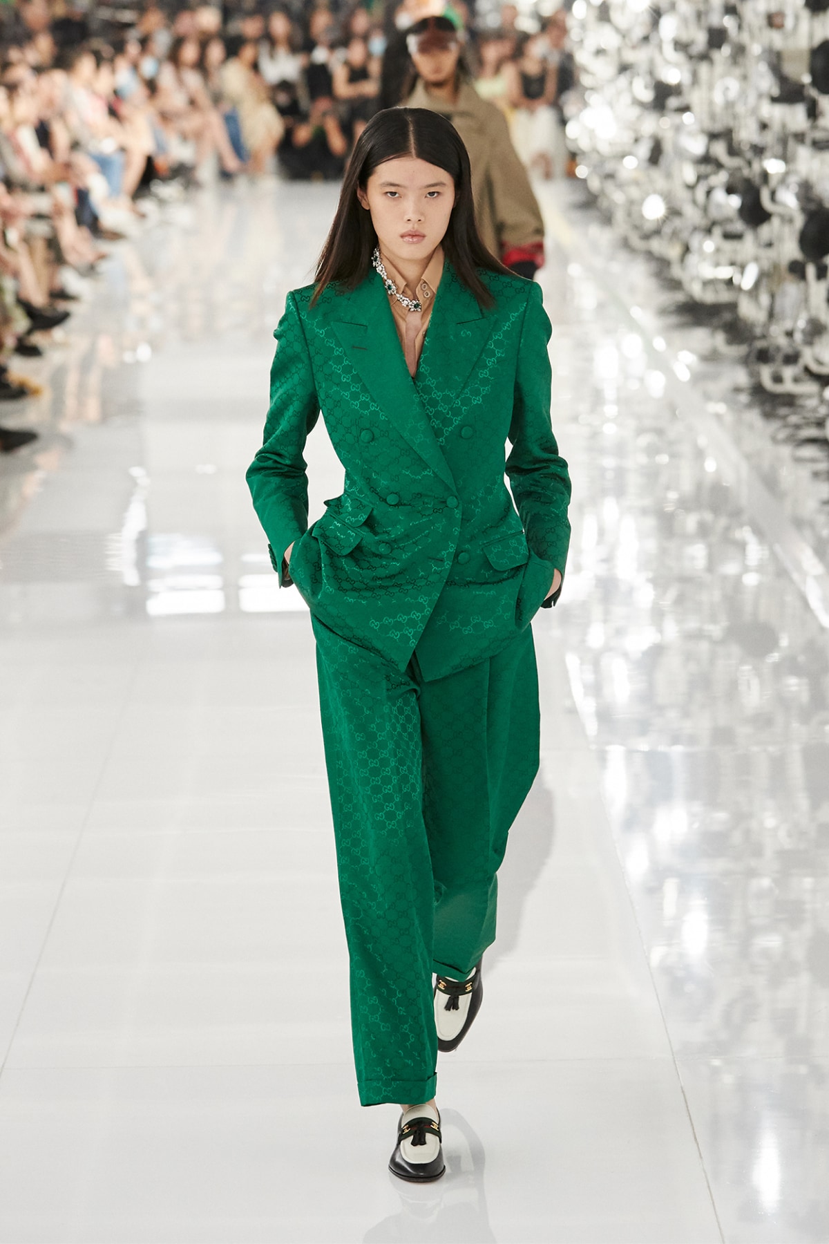 The House presented the collection in a special fashion show featuring ...