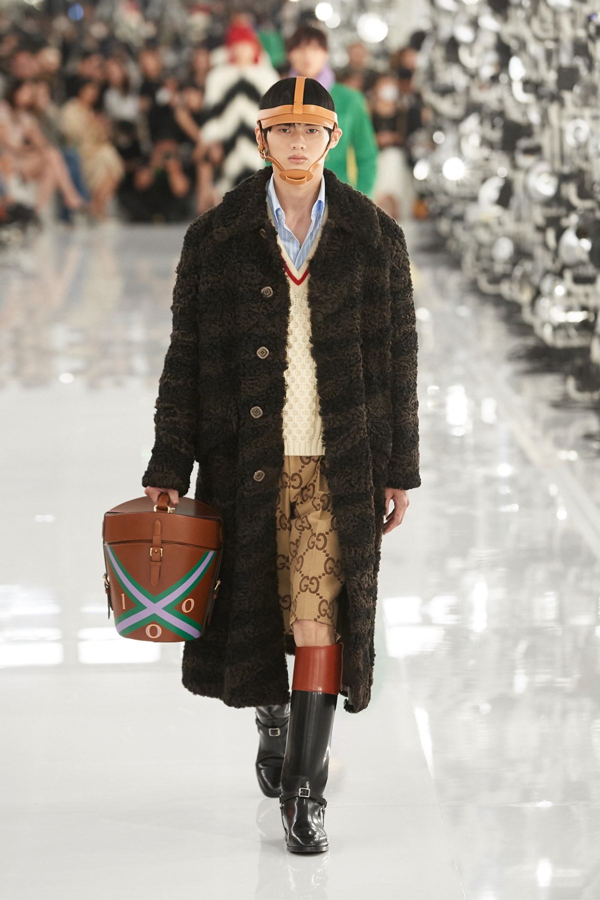 The House presented the collection in a special fashion show featuring ...