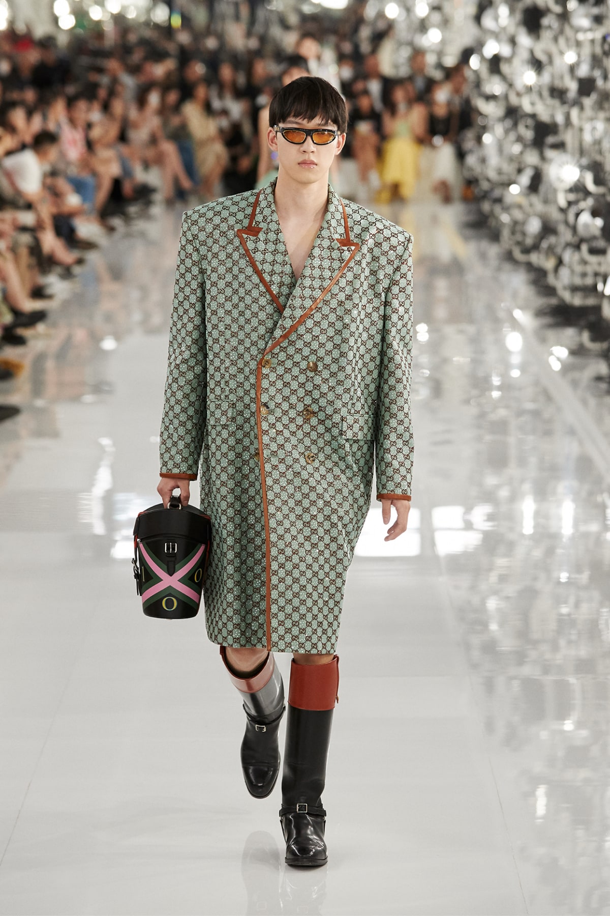 The House presented the collection in a special fashion show featuring ...