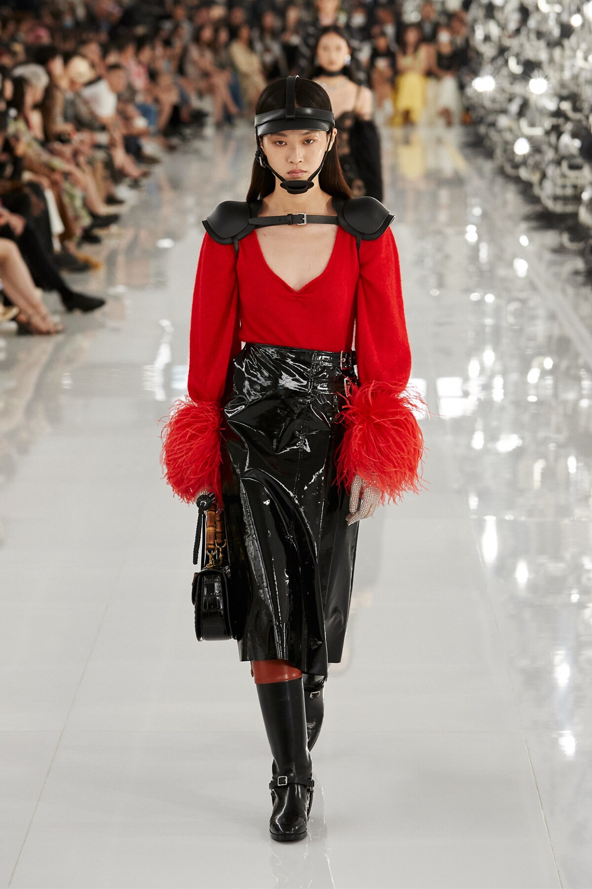 The House presented the collection in a special fashion show featuring ...