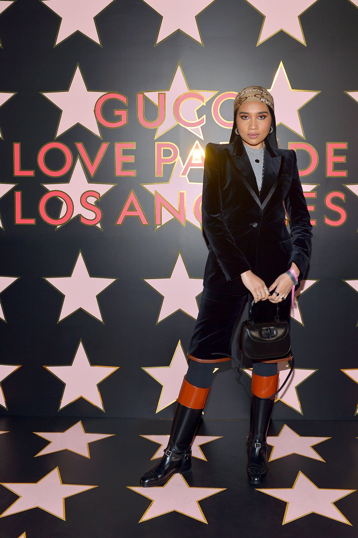 Guests in Gucci attending the Love Parade fashion show. - Gucci Stories