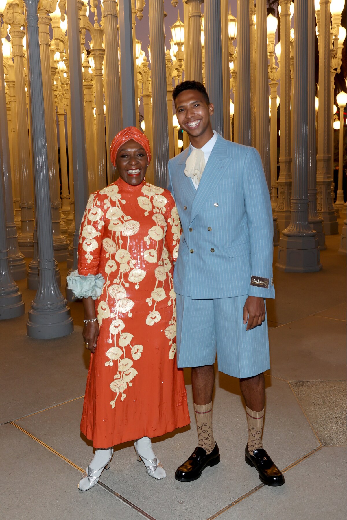 Guests in Gucci at LACMA’s 2021 Art+Film Gala. - Gucci Stories
