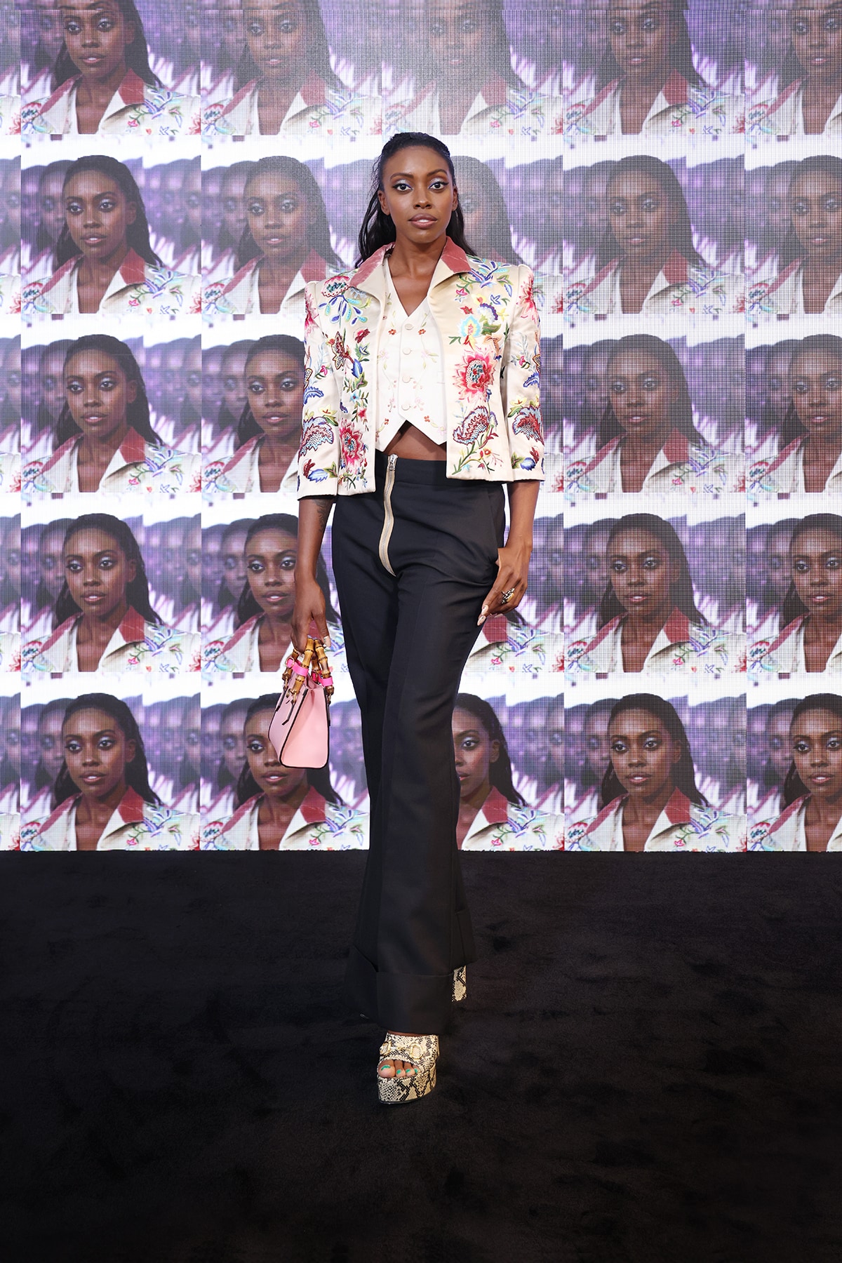 See who attended the Gucci Spring Summer 2023 runway show at the Gucci ...