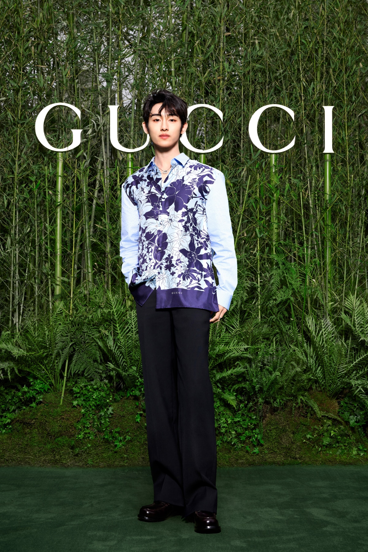 A curated gathering of guests at the opening of Gucci Bamboo: Decoding ...