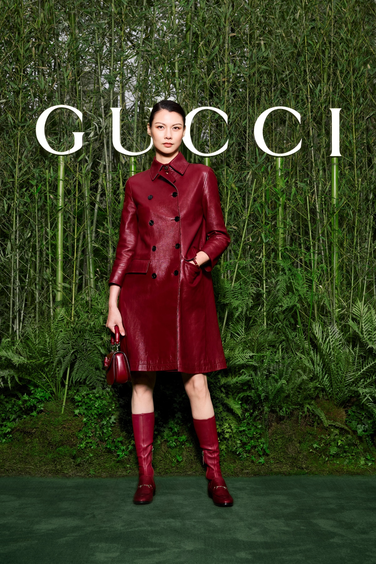 A curated gathering of guests at the opening of Gucci Bamboo: Decoding ...