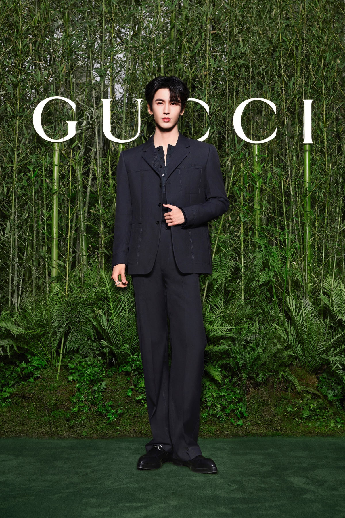 A curated gathering of guests at the opening of Gucci Bamboo: Decoding ...