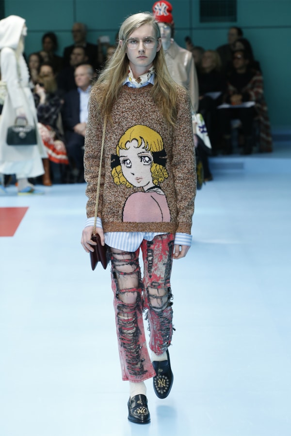 Women's and Men's Fall Winter 2018 runway looks - Gucci Stories
