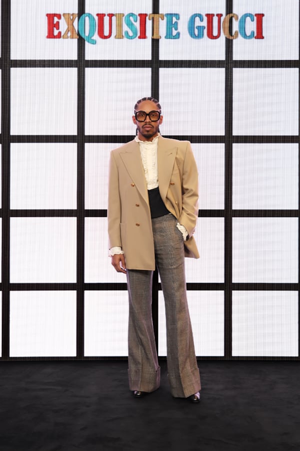 See who attended the Exquisite Gucci runway show during Milan Fashion ...