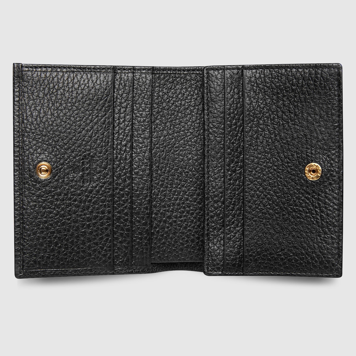 Cartera con tarjetero GG Marmont en piel negra | GUCCI® ES