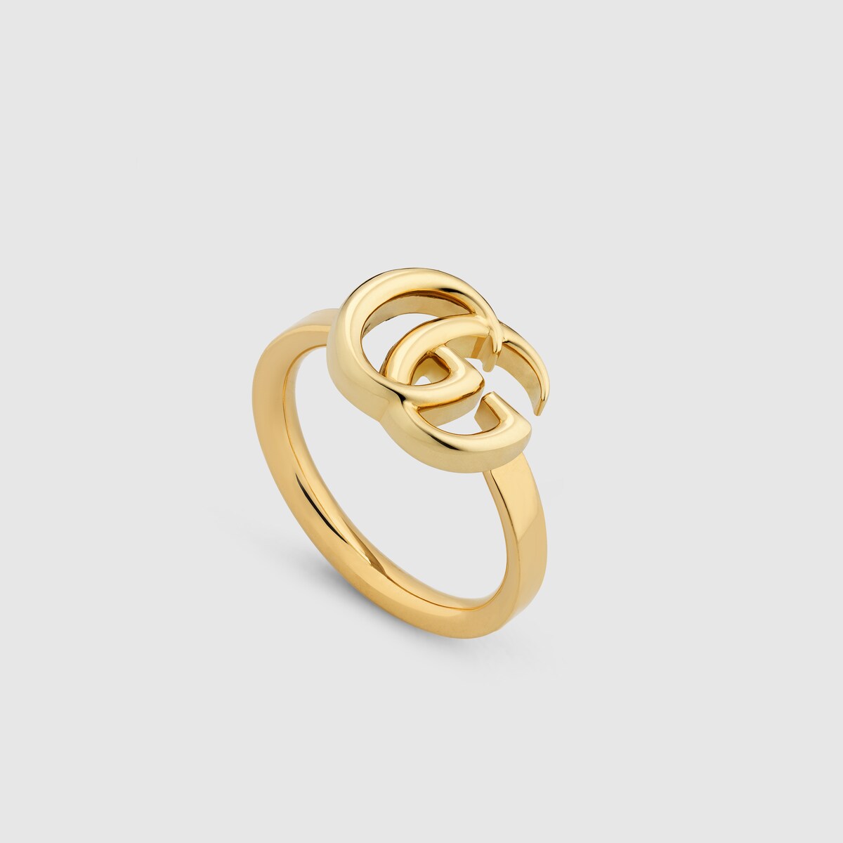 Doppel G Ring aus Gelbgold in 18 Karat Gelbgold GUCCI DE