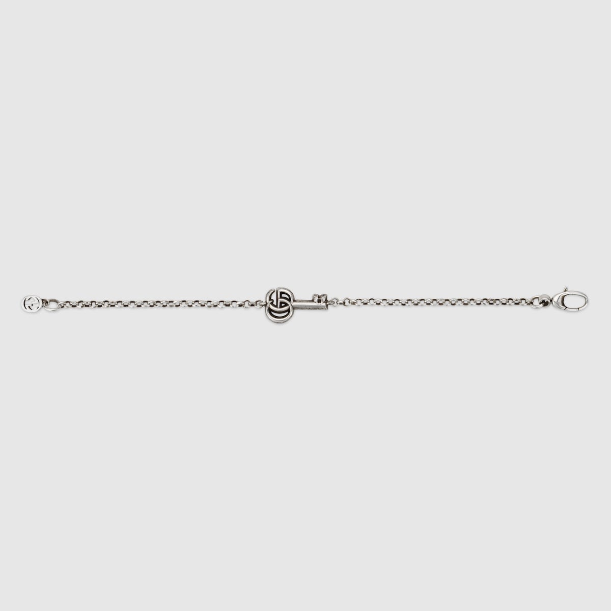Double G Key Bracelet In 925 Sterling Silver | GUCCI® AU