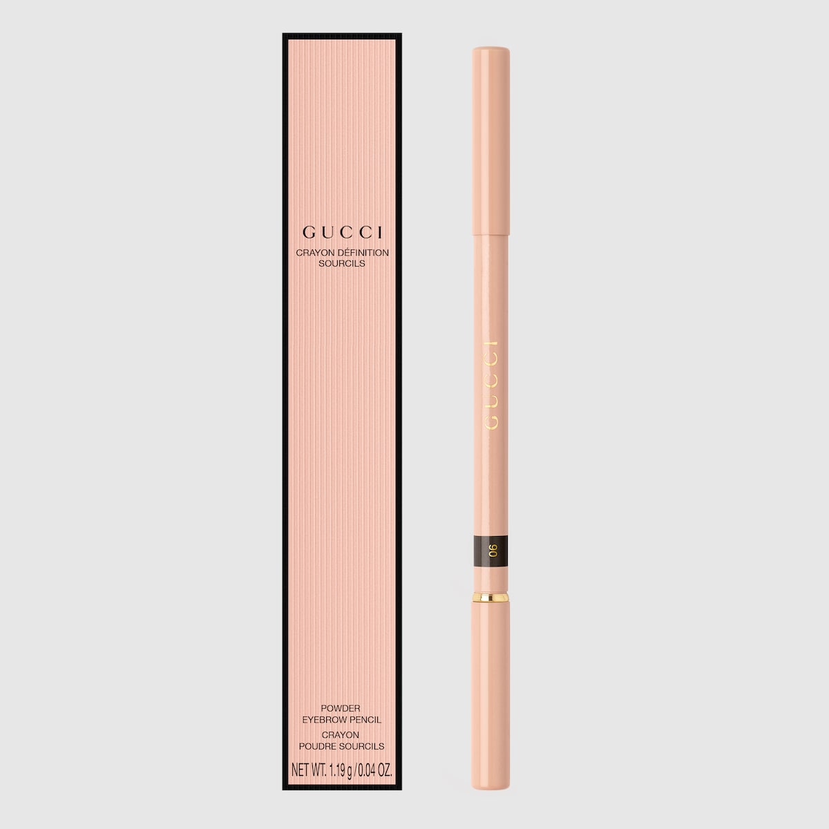 6 Noir, Crayon Définition Sourcils Eyebrow Pencil in 6 Ebony | GUCCI® US