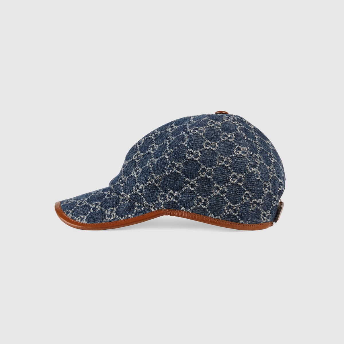 GG baseball hat in blue and ivory | GUCCI® NZ
