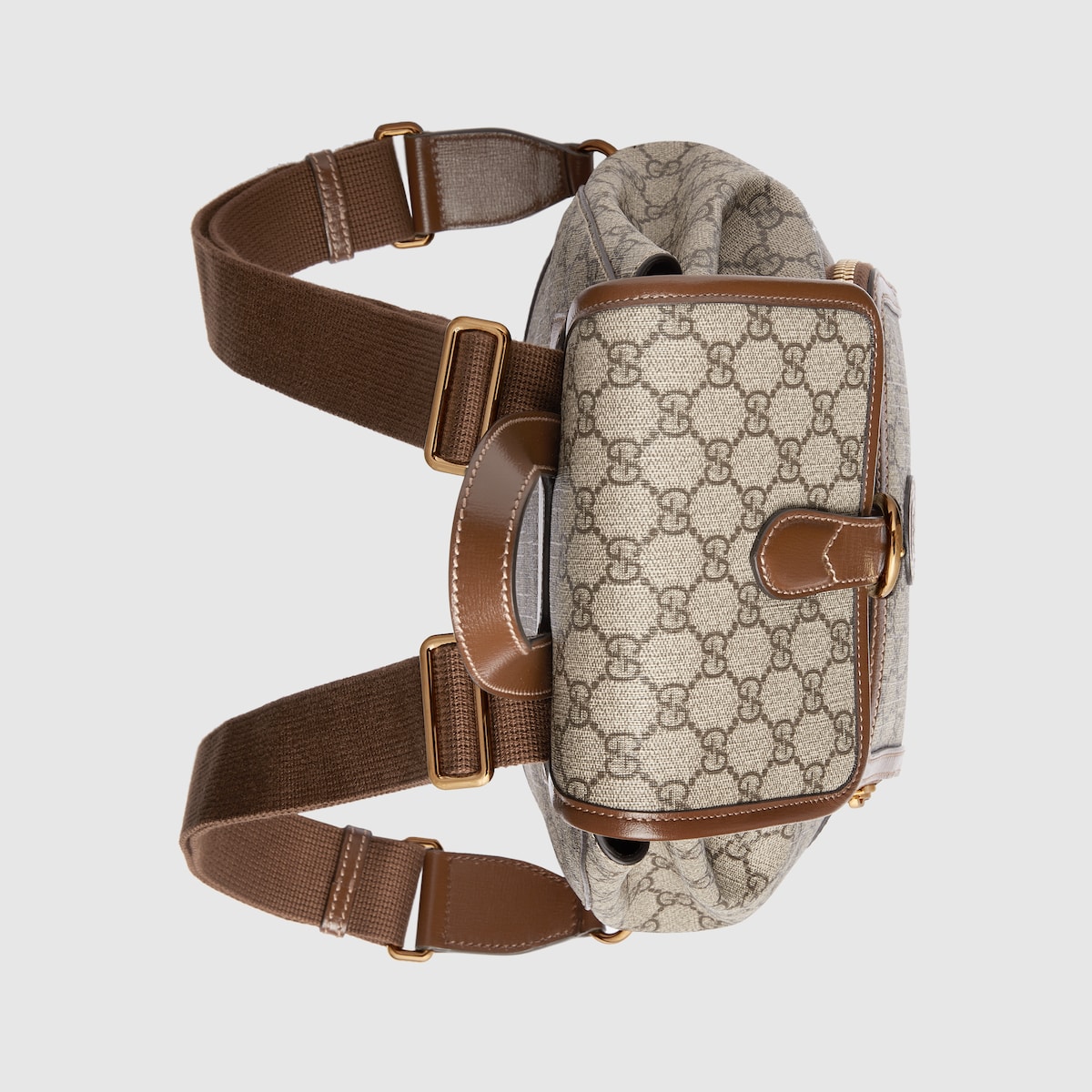 Backpack with Interlocking G in GG Supreme | GUCCI® NZ