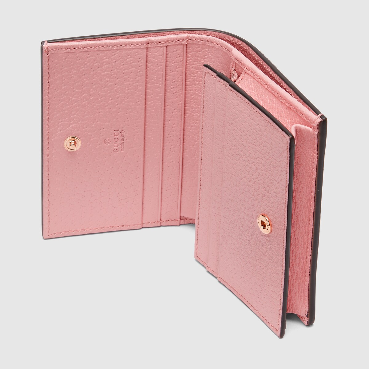 Valentine's Day GG Marmont wallet in pink leather | GUCCI® Australia