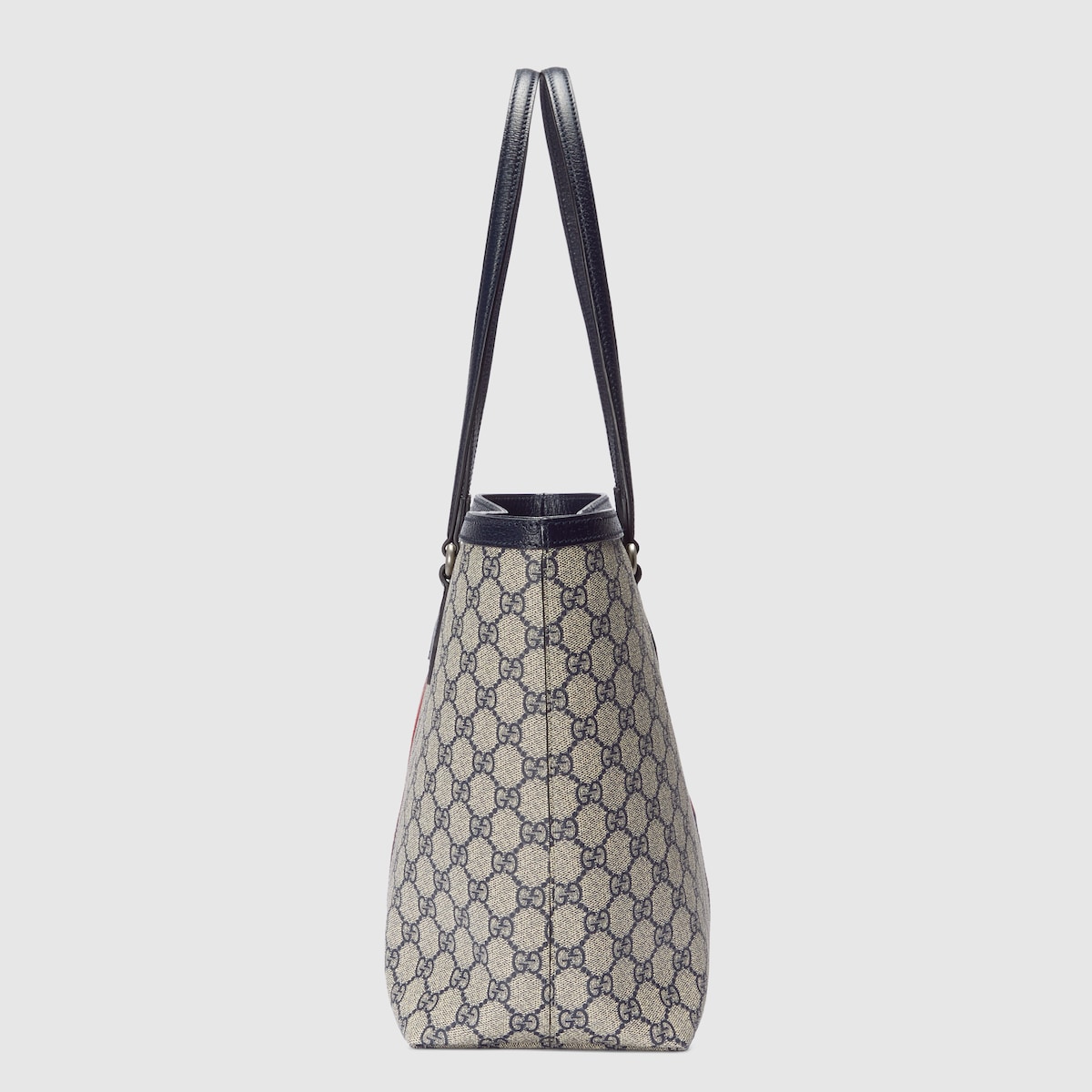 Ophidia large tote bag in beige and blue GG Supreme | GUCCI® AE