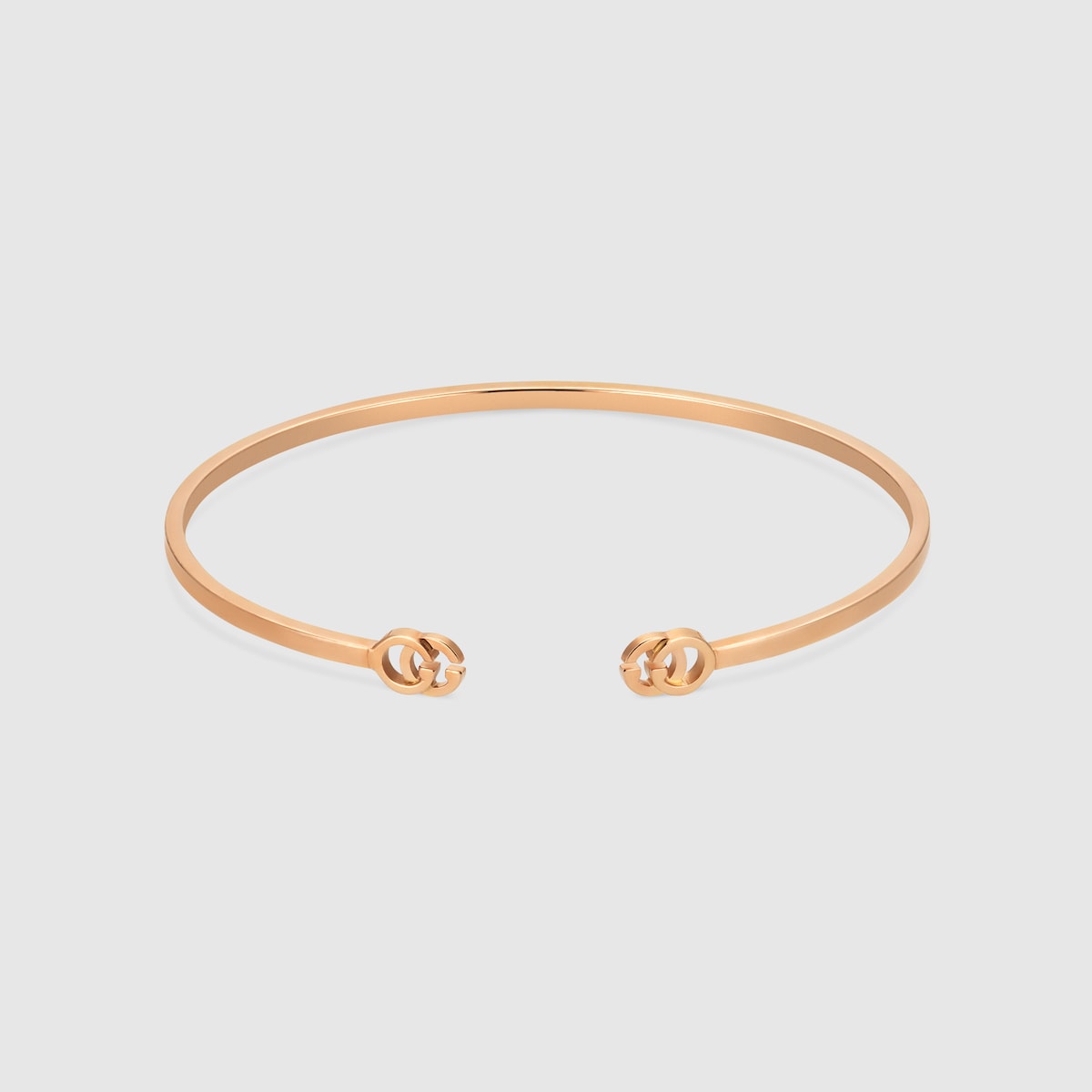กำไลข้อมือ GG Running 18k cuff bracelet inโรสโกลด์ 18k | GUCCI® TH