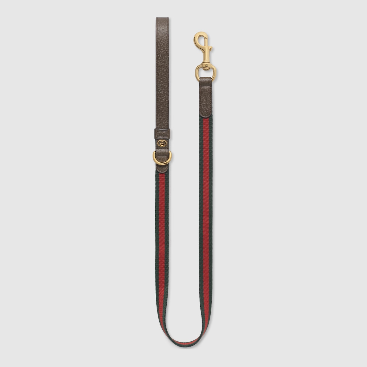 Small/medium pet leash in brown Demetra | GUCCI® AU