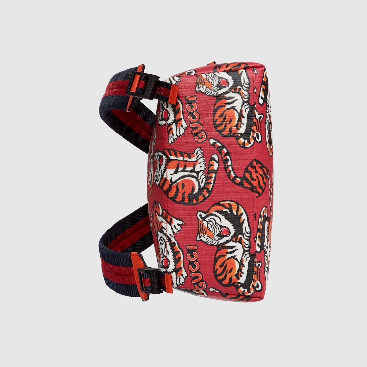 Children's Gucci tiger backpack in red Supreme | GUCCI® SG