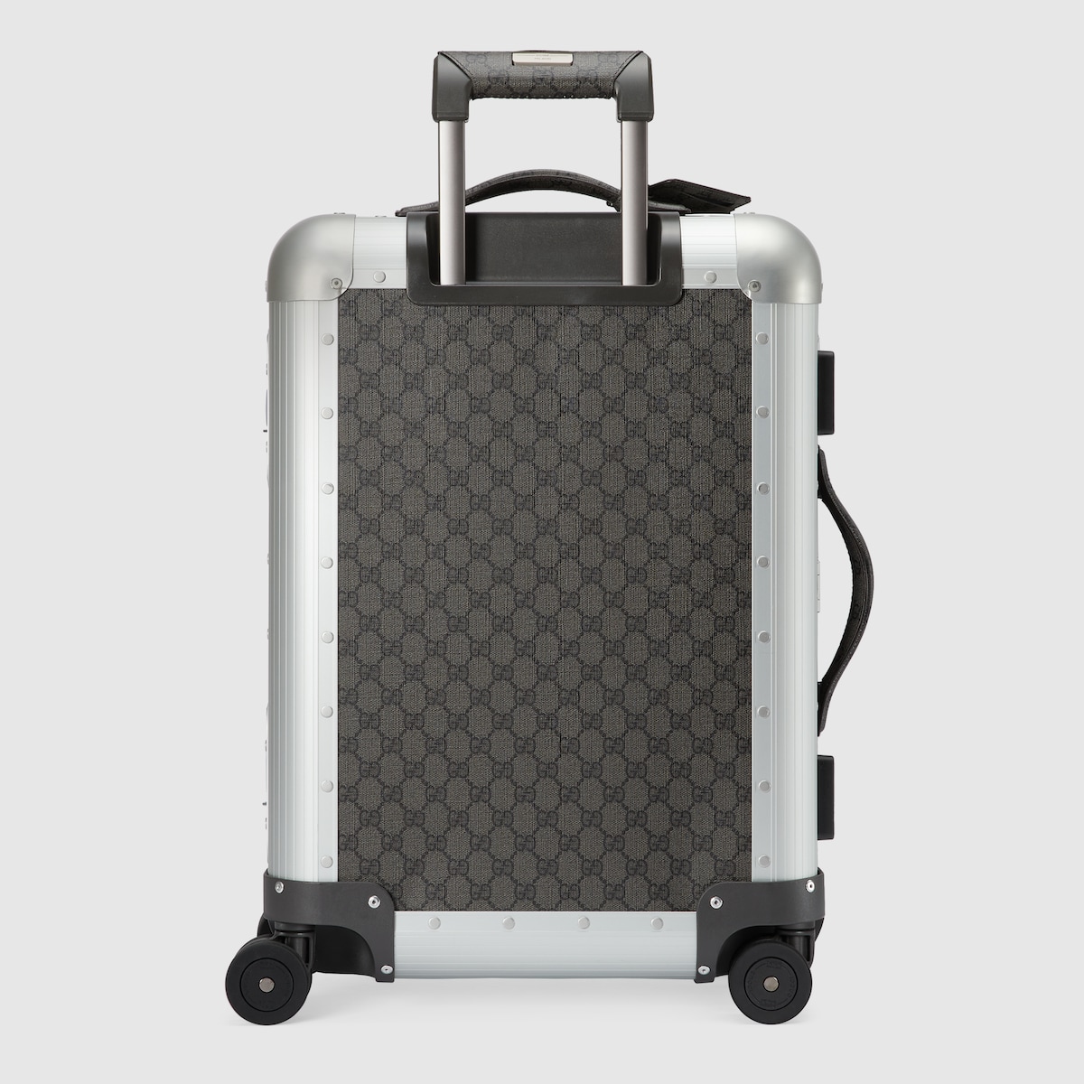 Gucci Porter cabin plus trolley in grey GG Supreme canvas | GUCCI® US