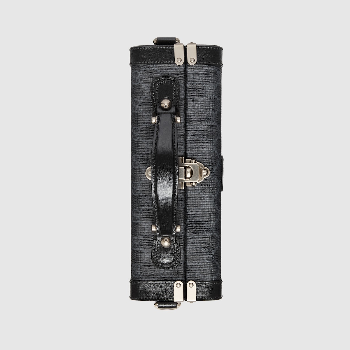 Medium rigid beauty case in black Supreme | GUCCI® US