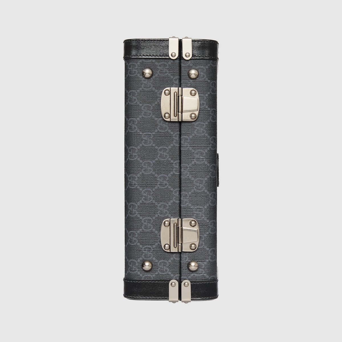 Medium rigid beauty case in black Supreme | GUCCI® US