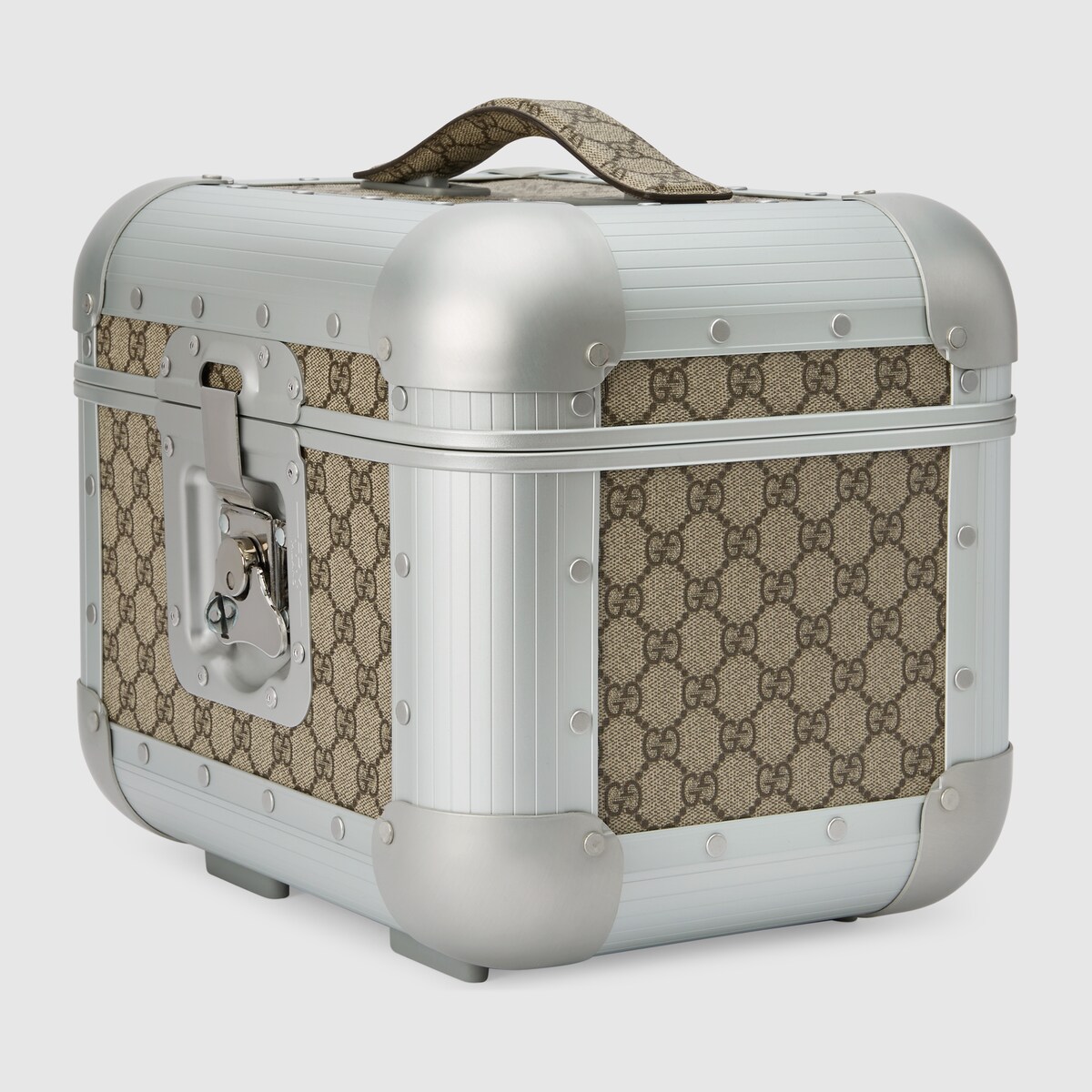 Gucci Porter beauty case in beige and ebony Supreme | GUCCI® 香港