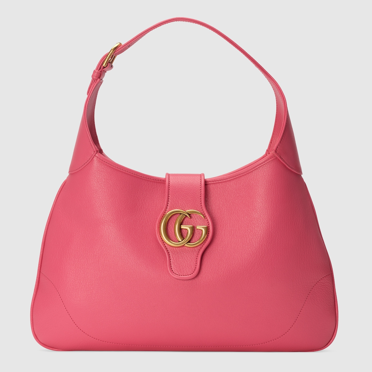 Aphrodite medium shoulder bag in pink leather | GUCCI® SG