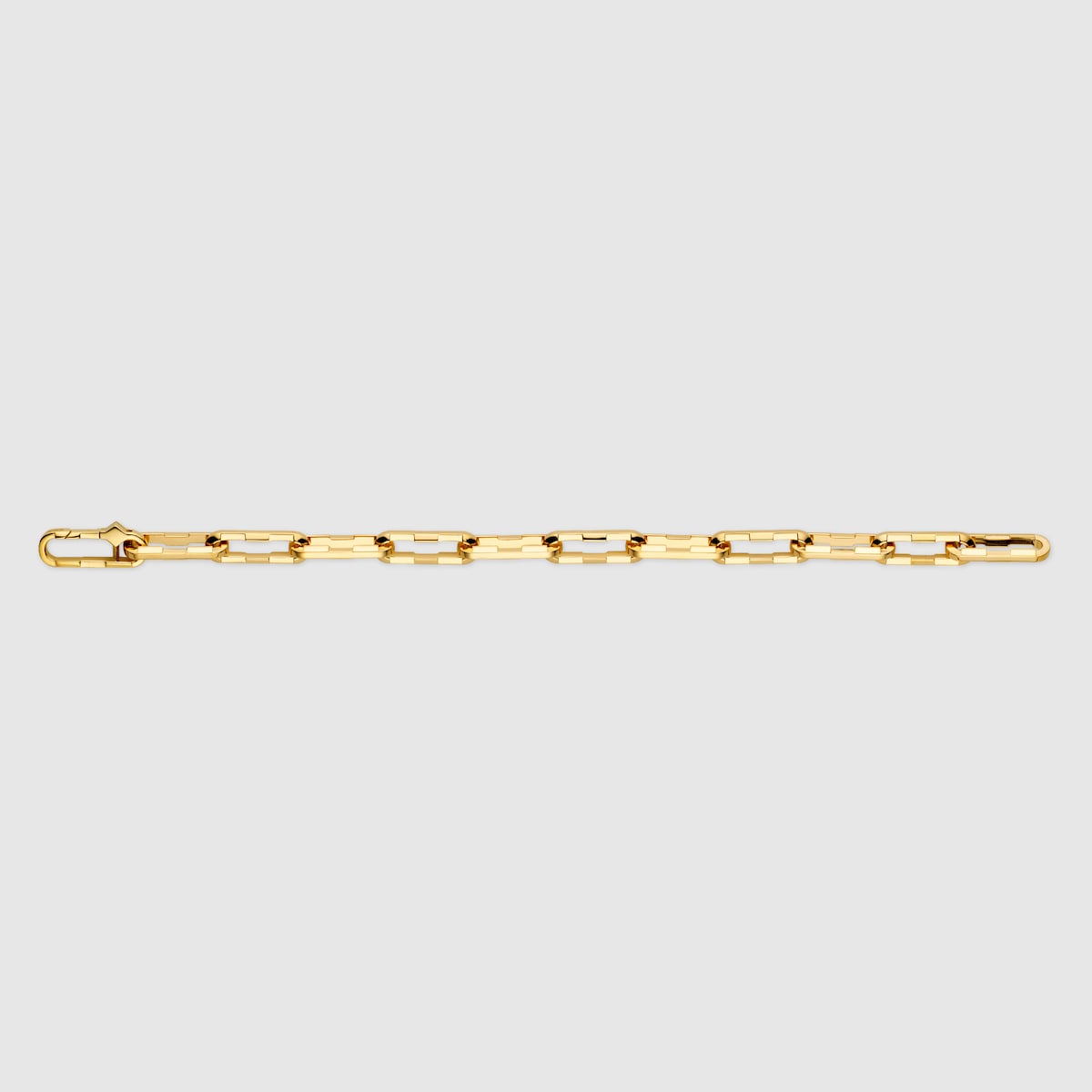 Gucci Link to Love wide chain bracelet in 18k yellow gold | GUCCI® ZA