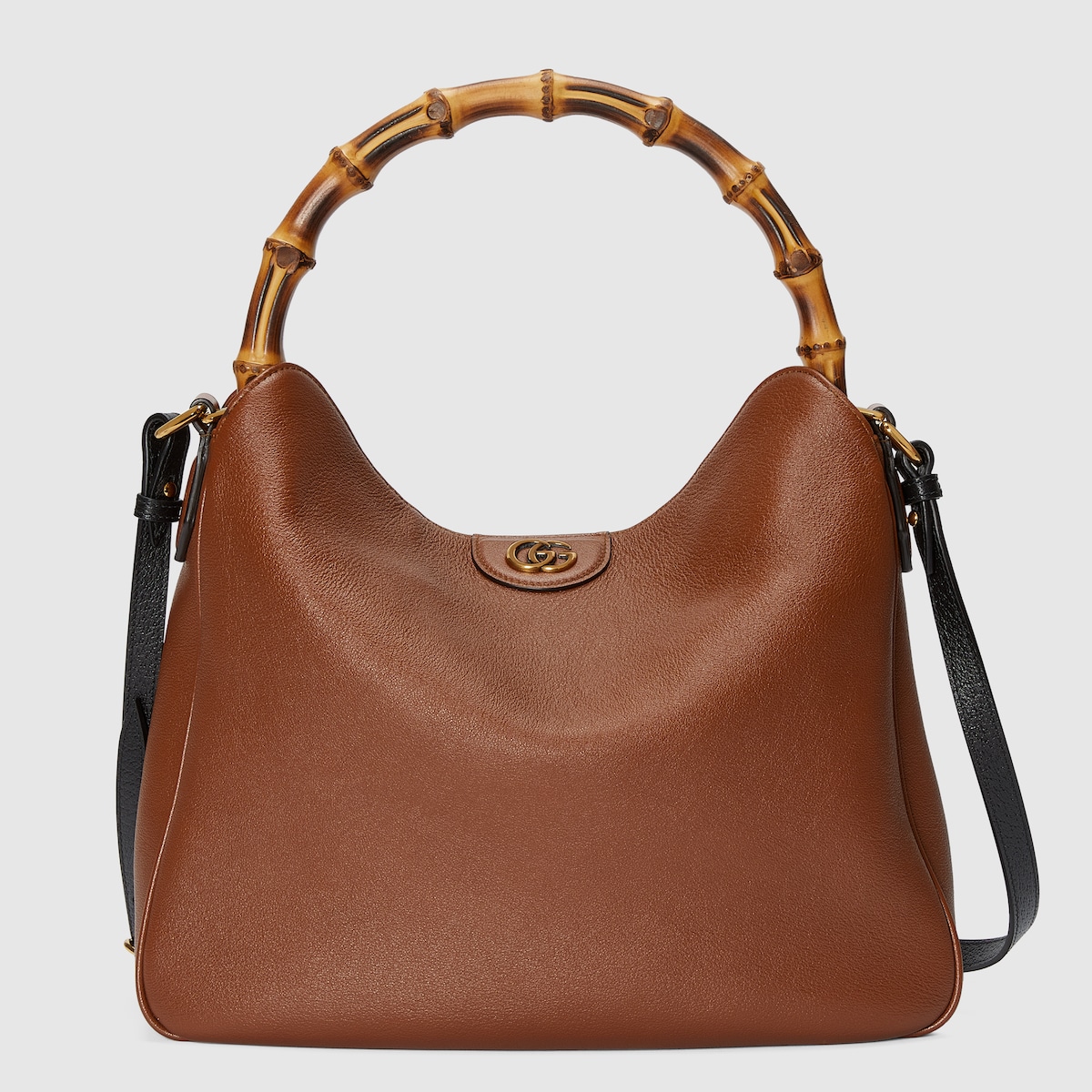Gucci Diana large shoulder bag in brown leather | GUCCI® US