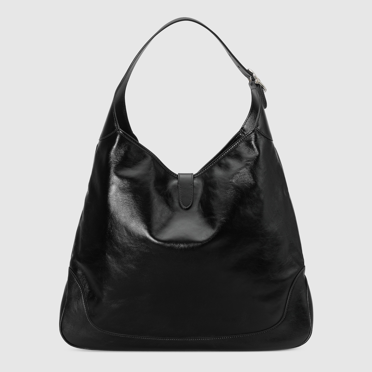 กระเป๋า Jackie 1961 large shoulder bag inหนังสีดำ | GUCCI® TH
