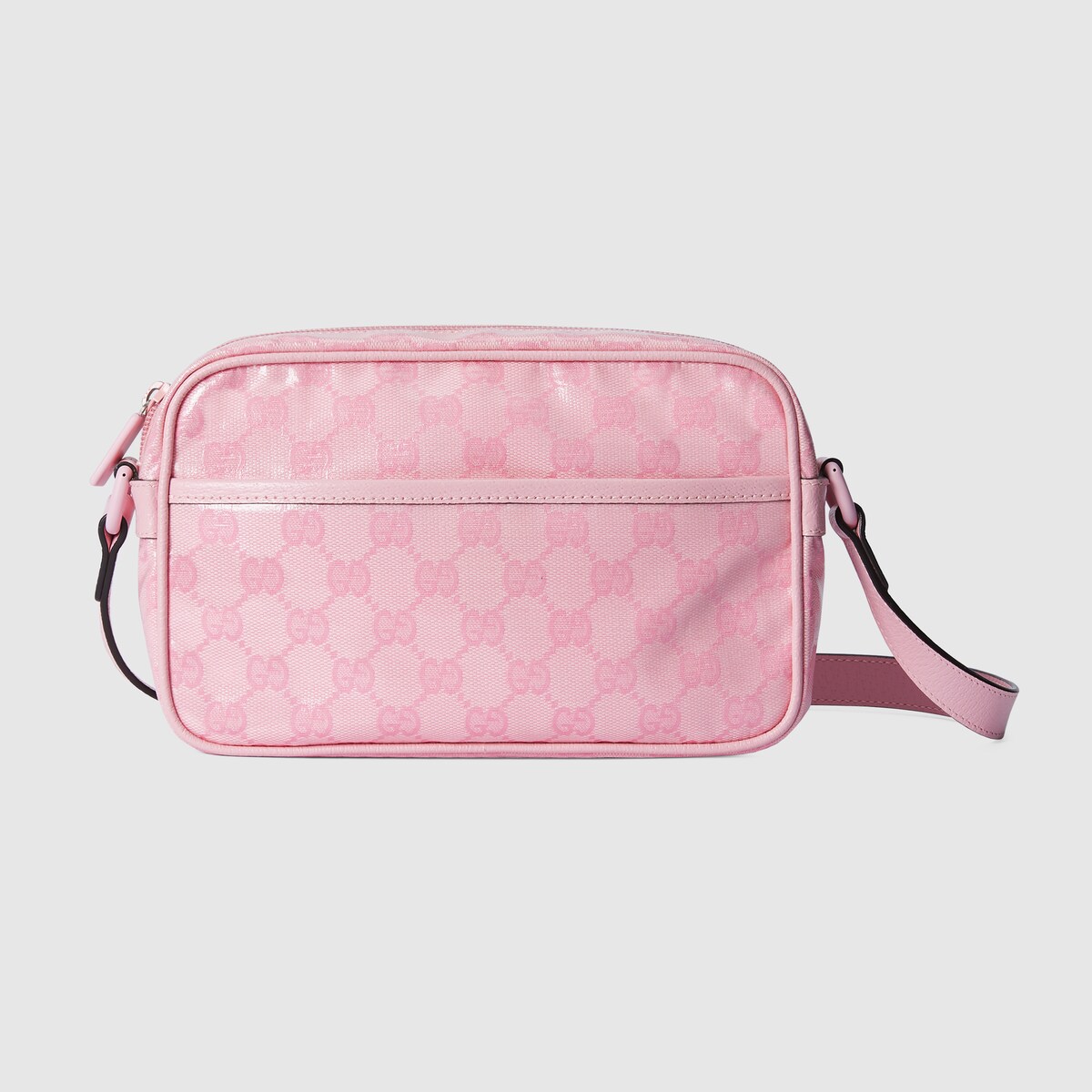 GG Crystal mini shoulder bag in pink GG Crystal canvas | GUCCI® NZ