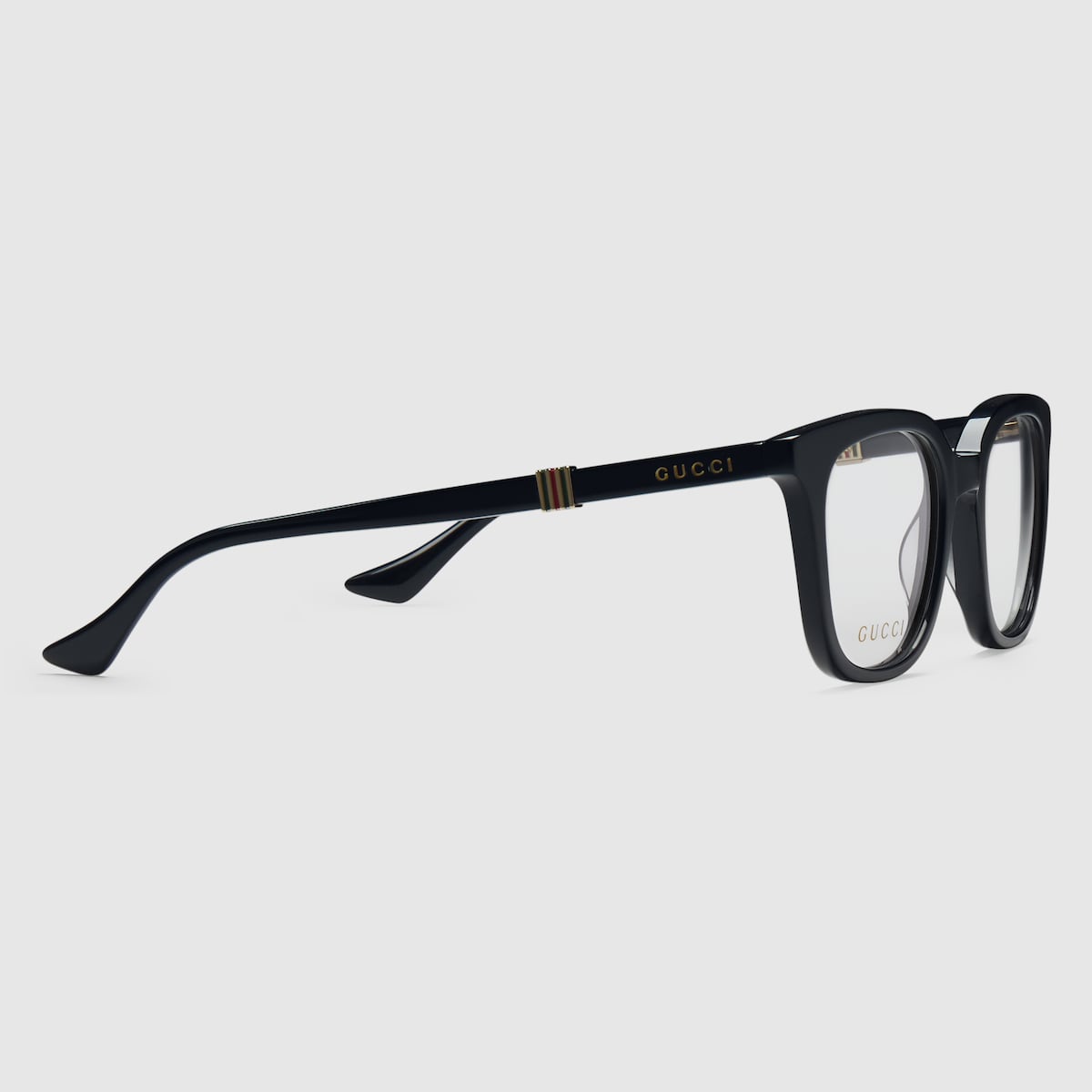 Rectangular optical frame in black | GUCCI® Australia