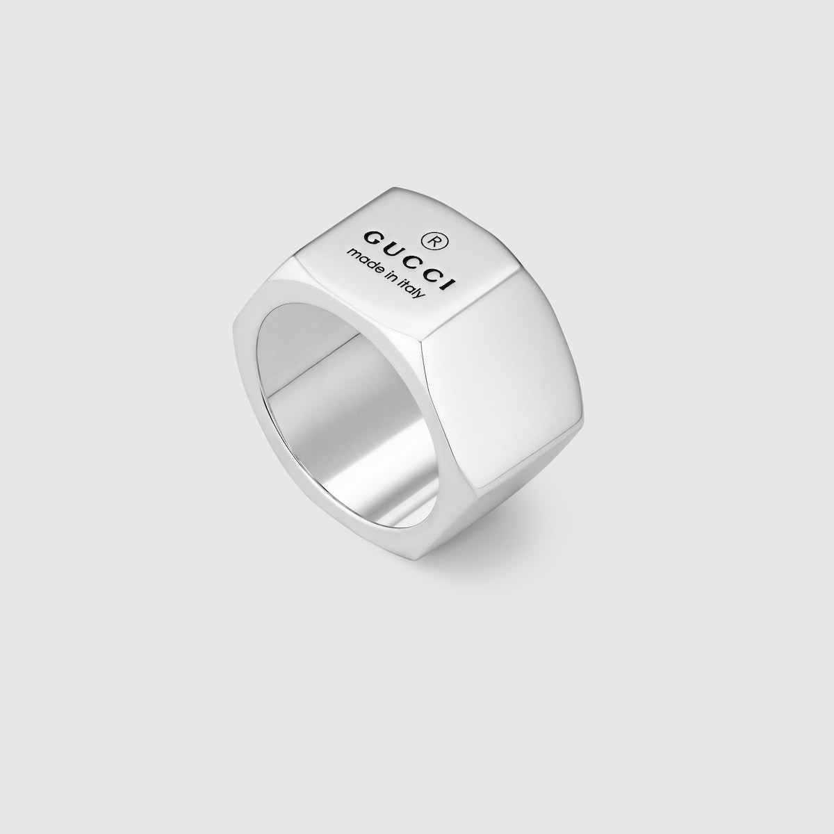 Anillo Trademark en plata de ley 925 | GUCCI® ES