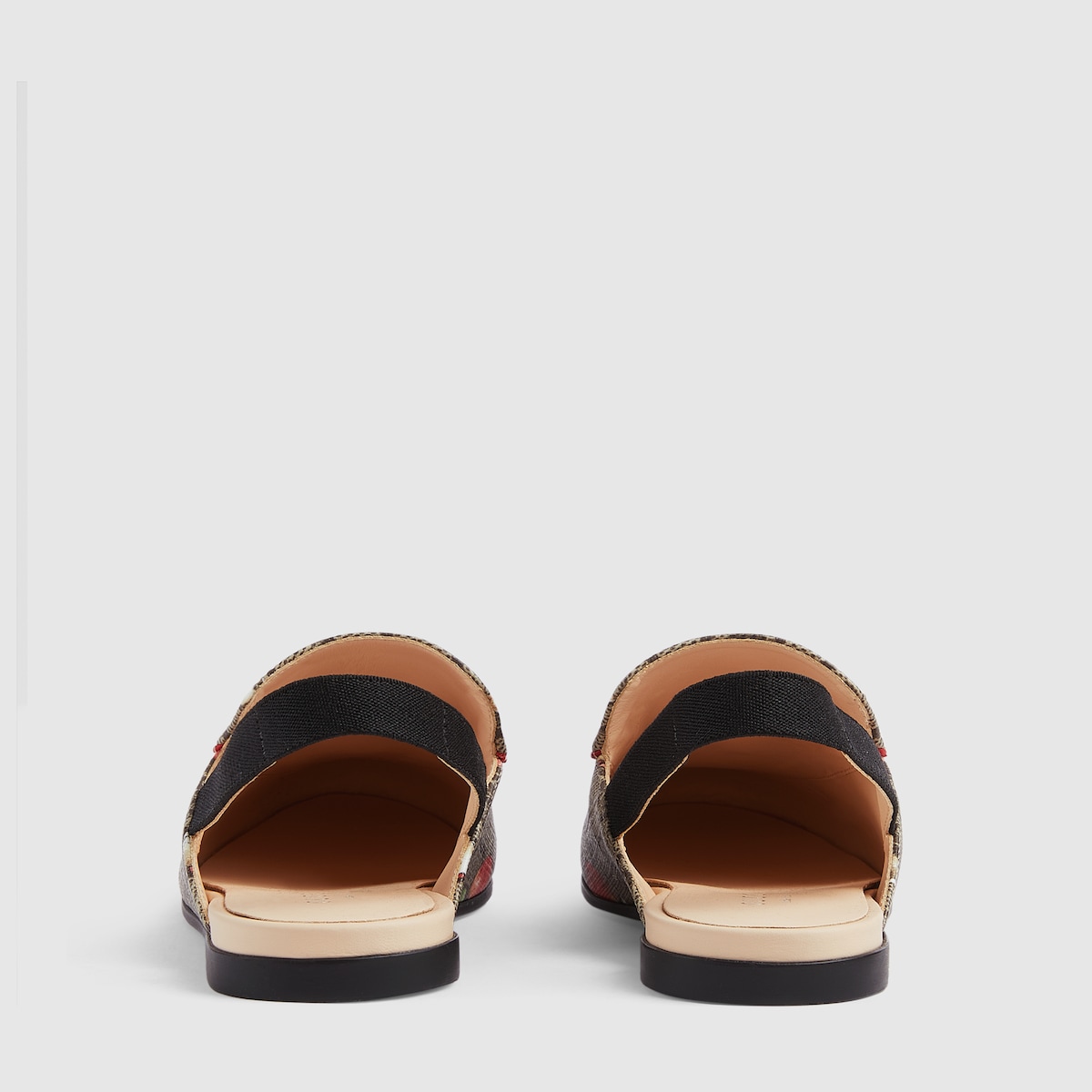 Peter Rabbit™ x Gucci Princetown slipper in beige and ebony Supreme ...