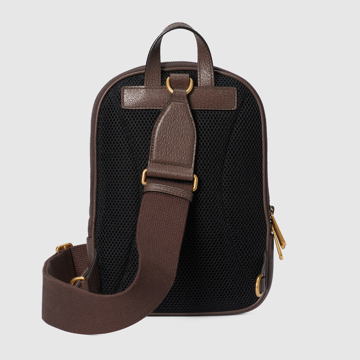 Ophidia small slingbag in beige and ebony GG Supreme | GUCCI® US
