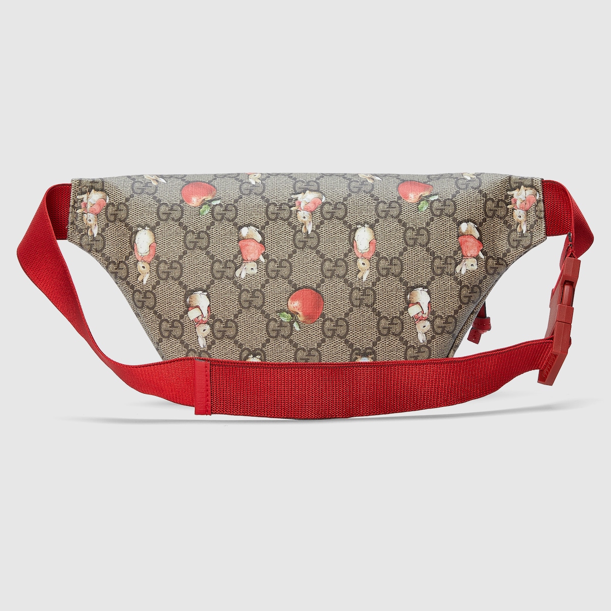 Peter Rabbit™ x Gucci belt bag in beige and ebony Supreme | GUCCI® BG