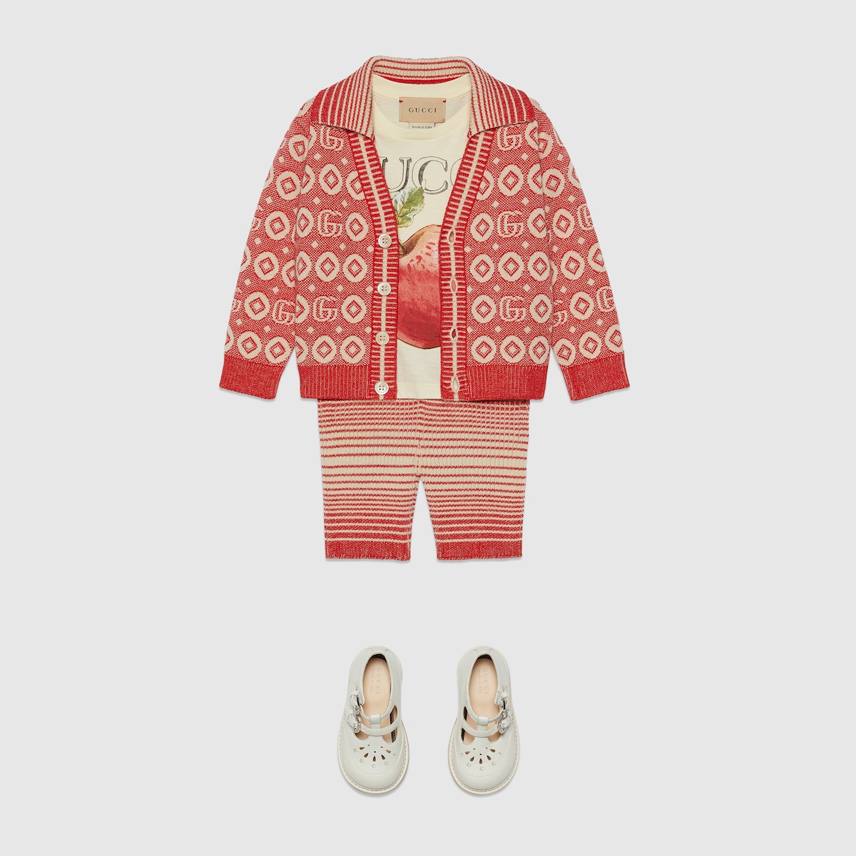 Peter Rabbit™ x Gucci cotton T-shirt in off white | GUCCI® UK