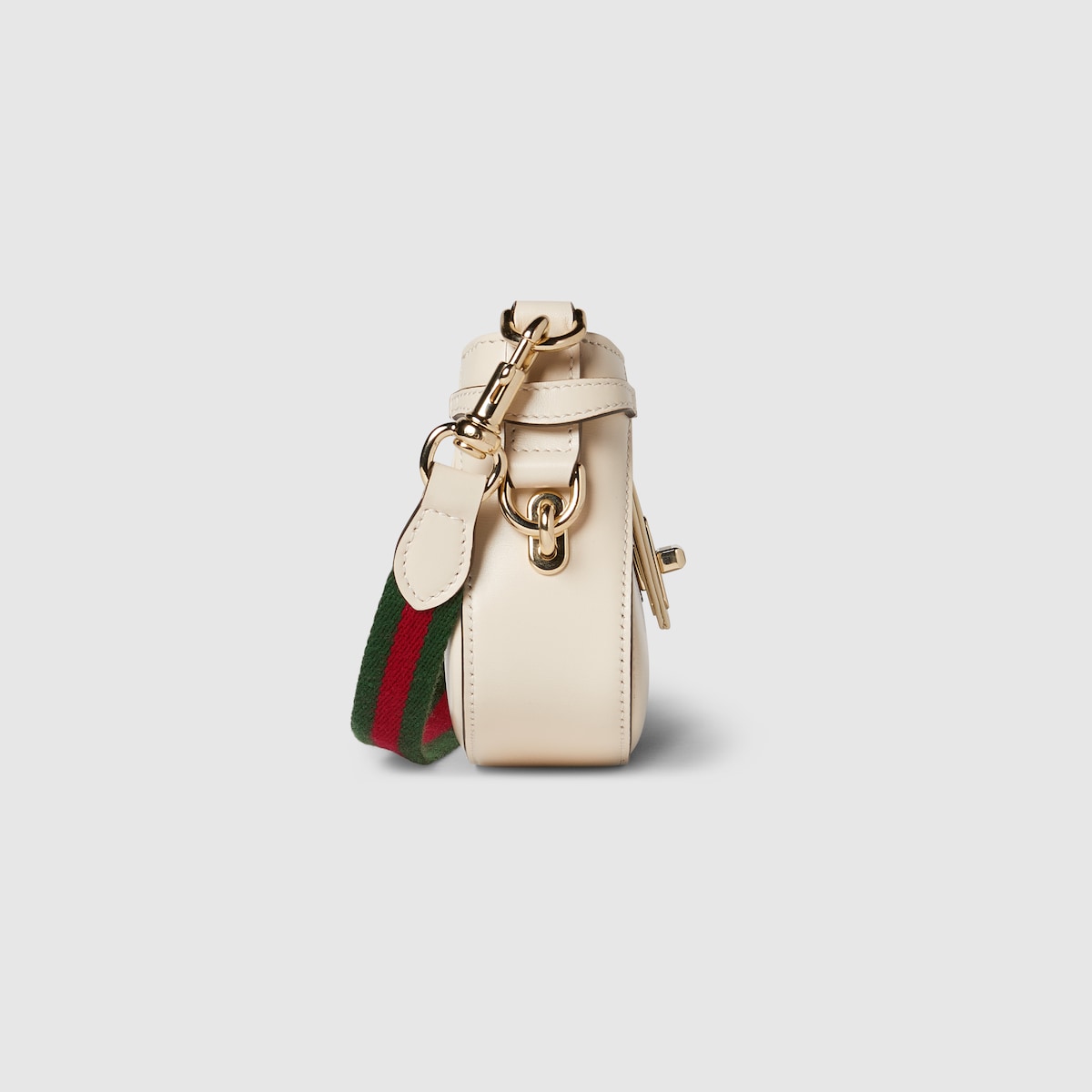 Gucci Moon Side mini shoulder bag in ivory leather | GUCCI® Australia