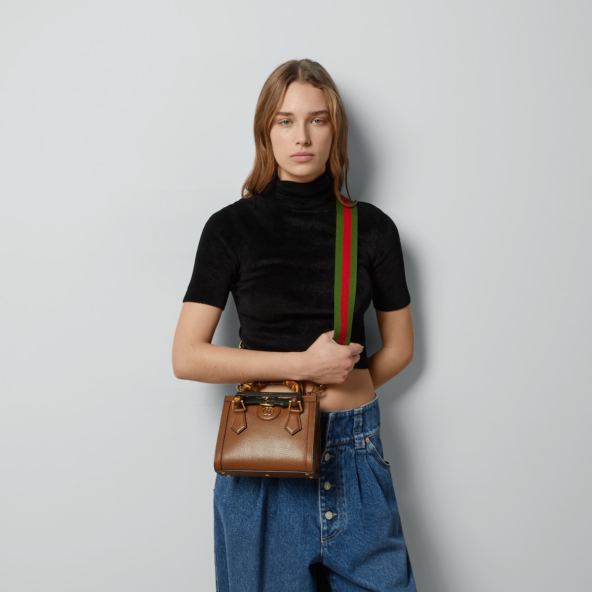 Gucci Diana small tote bag in cuir leather | GUCCI® US