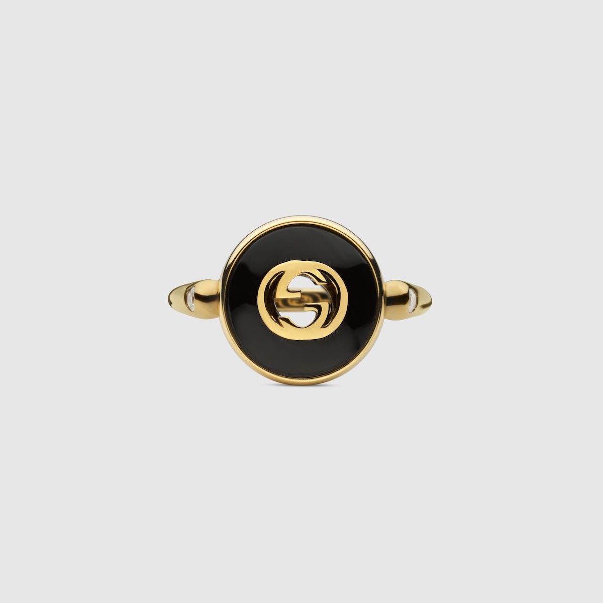 Gucci Interlocking Ring 18 Karat in 18-karätiges Gelbgold | GUCCI® CH